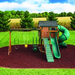GroundSmart Red Rubber Mulch Nuggets - .8 Cu. Ft. at Menards®