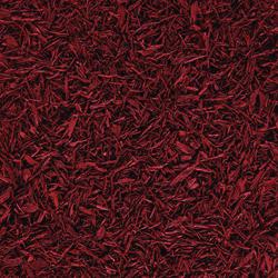Shredded Red Rubber Mulch - 76.8 Cu. Ft. at Menards®