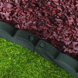 GroundSmart 4' Gray Scallop Rubber Landscape Edging at Menards®