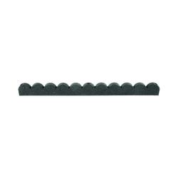GroundSmart 4' Gray Scallop Rubber Landscape Edging at Menards®