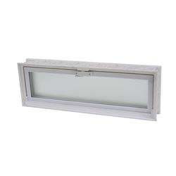 IPS 16"W x 8"H Glass Block Replacement Hopper Vent at Menards®