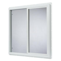 IPS 36"W x 36"H White Vinyl Single Sliding Utility Window at Menards®