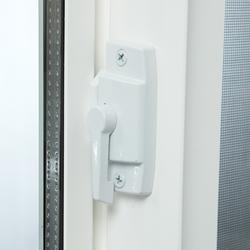 IPS 30"W x 36"H White Vinyl Retro-Fit Construction Sliding Egress ...