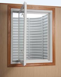 Northview Hemlock 32"W x 40"H White Vinyl Hinged Egress Casement/Hopper ...