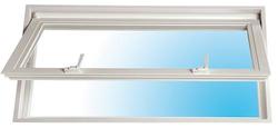 Northview Hemlock 32"W x 40"H White Vinyl Hinged Egress Casement/Hopper ...