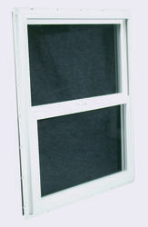 Northview Aspen 30"W x 36"H White Vinyl Single-Hung Window with Built ...