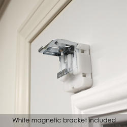 Lumino 1" Cordless Magnetic Mini Blinds for Doors and Windows - 33"W x ...