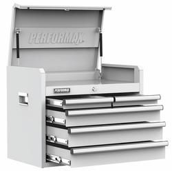 Performax® 27" x 18" White 10-Drawer Top Tool Chest and Rolling Cabinet ...