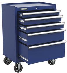 Performax® 27" x 18" Blue 5-Drawer Rolling Tool Cabinet at Menards®