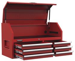 Performax® 41" x 18" Red 15-Drawer Top Tool Chest and Rolling Cabinet ...
