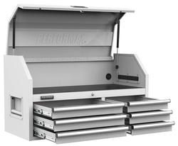 Performax® 41" x 18" White 6-Drawer Top Tool Chest at Menards®