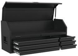 Performax 52 x 18 Black 16 Drawer Top Tool Chest and Rolling Cabinet at Menards