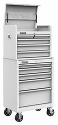 Performax® 27" x 18" White 10-Drawer Top Tool Chest and Rolling Cabinet ...