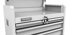 Performax® 27" x 18" White 10-Drawer Top Tool Chest and Rolling Cabinet ...