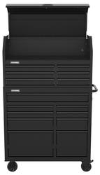 Performax® 41" x 18" Black 15-Drawer Tool Chest and Rolling Cabinet at ...