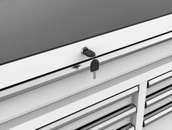 Performax® 52" x 18" White 16-Drawer Top Tool Chest and Rolling Cabinet ...