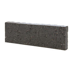 VersaTILE® MetroBrick® Charcoal Textured 2 x 8 Thin Brick Veneer Floor ...