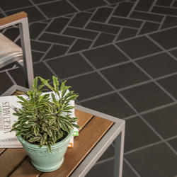 VersaTILE® QuarryBasics® Clear Tones Raven 8 x 8 Quarry Floor and Wall ...