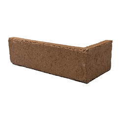 MetroBrick® Paint Brick 2-1/4" x 7-5/8" Vintage Thin Brick Corner at ...