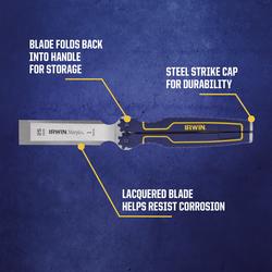 IRWIN® Marples® 1" x 9" Folding Beveled Wood Chisel at Menards®