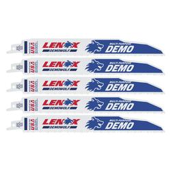 LENOX® DEMOWOLF™ Multi-purpose Demolition Reciprocating Saw Blade - 5 ...