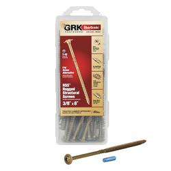 GRK® RSS™ 3/8" x 8" Star Drive Climatek™ Washer Head Structural Lag ...