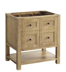 James Martin Breckenridge 30"W x 23-1/2"D Light Natural Oak Bathroom ...