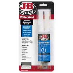 J-B Weld® WaterWeld™ Waterproof Adhesive & Sealant Syringe at Menards®