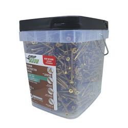 Grip Fast® Premium #10 x 3" Star Drive Steel Flat Head Interior ...