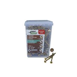 Grip Fast® Premium #10 x 3-1/2" Star Drive Steel Flat Head Interior ...