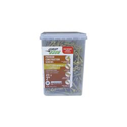 Grip Fast® Premium #9 x 2" Star Drive Steel Flat Head Exterior ...