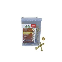 Grip Fast® Premium #10 x 4" Star Drive Steel Flat Head Exterior ...