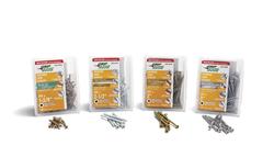 Grip Fast® Premium #9 x 2-1/2" Star Drive White Trim Head Exterior ...