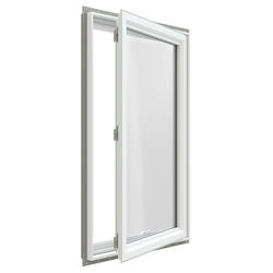 JELD-WEN® Premium Series 30"W x 48"H Vinyl Casement Window with Nailing ...