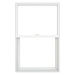 JELD-WEN® Better Series 32-1/4"W x 54"H White Vinyl Single-Hung ...