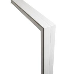 JELD-WEN® Best Series 24-1/4"W x 38"H White Vinyl Double-Hung ...