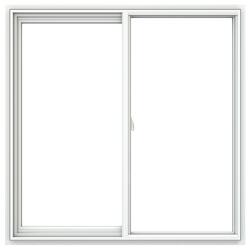 JELD-WEN® Good Series 60"W x 48"H Vinyl Left Sliding Window with ...