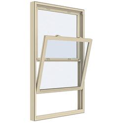 JELD-WEN® Builders Series 32-1/4"W x 46"H Almond Vinyl Double-Hung ...