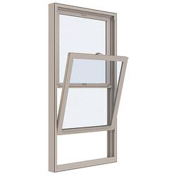 JELD-WEN® Builders Series 28-1/4"W x 46"H Desert Sand Vinyl Double-Hung ...
