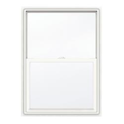 JELD-WEN® Builders Series 30"W x 48"H Vinyl Single-Hung Window with ...