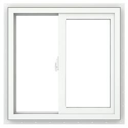 JELD-WEN® Better Series 48"W x 36"H Vinyl Left Sliding Window with ...