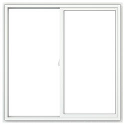 JELD-WEN® Good Series 48"W x 36"H Vinyl Left Sliding Window with ...