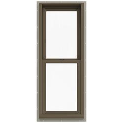 JELD-WEN® W5500 Series 22-1/8"W x 60-3/4"H Aluminum Clad Pine Double ...