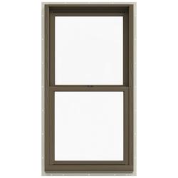 JELD-WEN® W5500 Series 30-1/8"W x 56-3/4"H Aluminum Clad Pine Double ...
