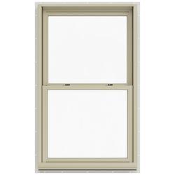 JELD-WEN® W5500 Series 34-1/8"W x 48-3/4"H Aluminum Clad Pine Double ...