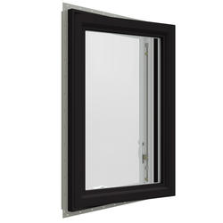 JELD-WEN® Premium Series 24"W x 42"H Vinyl Casement Window with Nailing ...