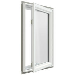 JELD-WEN® Premium Series 24"W x 36"H Vinyl Casement Window with Nailing ...