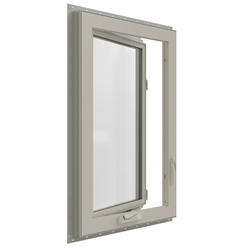 JELD-WEN® Premium Series 24"W x 36"H Vinyl Casement Window with Nailing ...