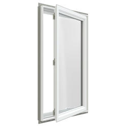 JELD-WEN® Premium Series 30"W x 48"H Vinyl Casement Window with Nailing ...