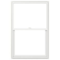 JELD-WEN® Better Series 36-1/4"W x 62"H White Vinyl Single-Hung ...